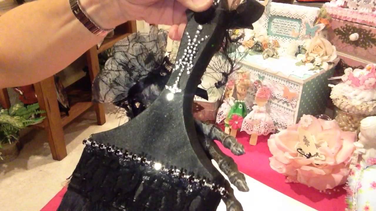 Altered Halloween paintbrush - YouTube