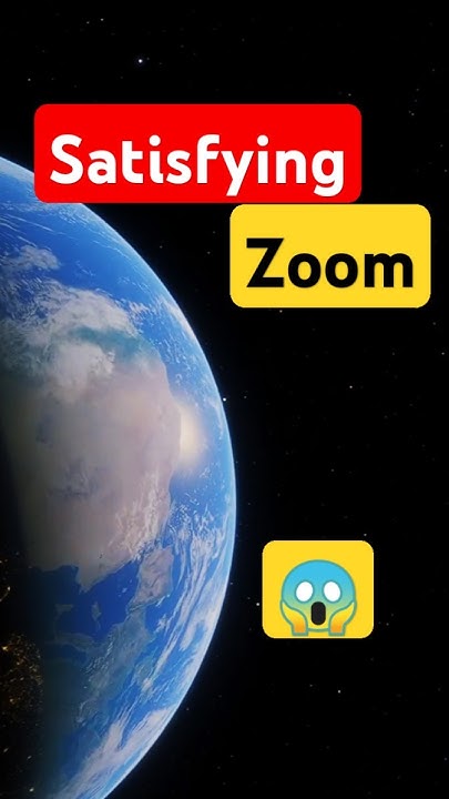 Satisfying Zoom In : A Cosmic Zoom - YouTube