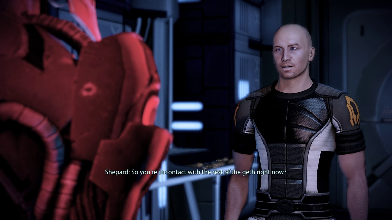 Mass Effect 2: Legion explains the Geth - YouTube