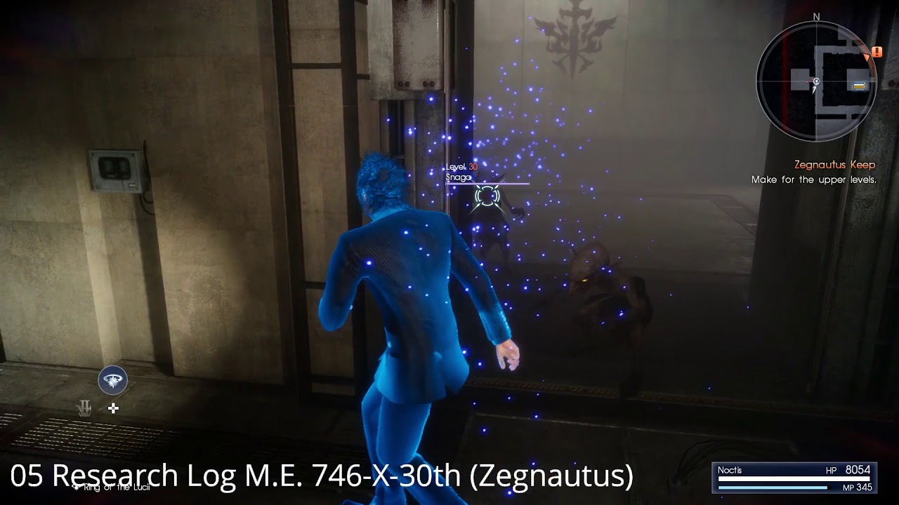 Final Fantasy XV WE - Datalog - Omega Files - all locations - YouTube