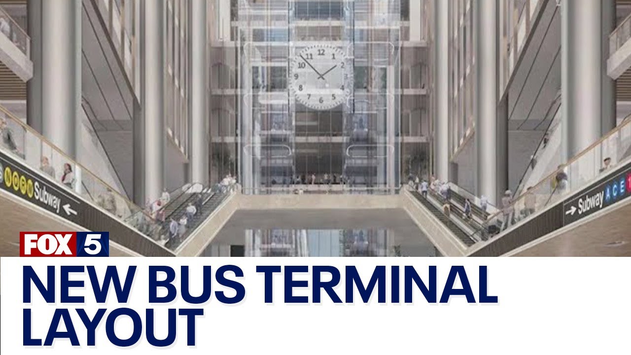 Port Authority announces plan for new bus terminal - YouTube