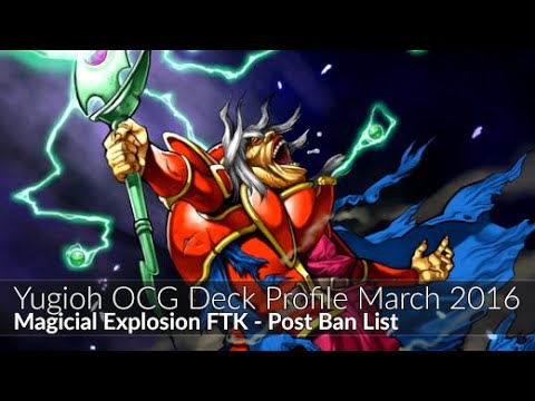 Magical Explosion FTK - Yugioh OCG Deck Profile March 2016 - YouTube