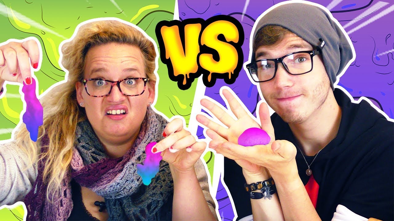 OHNE SCHÜSSEL SLIME Challenge | Eva vs Felix | Wer macht den besseren ...