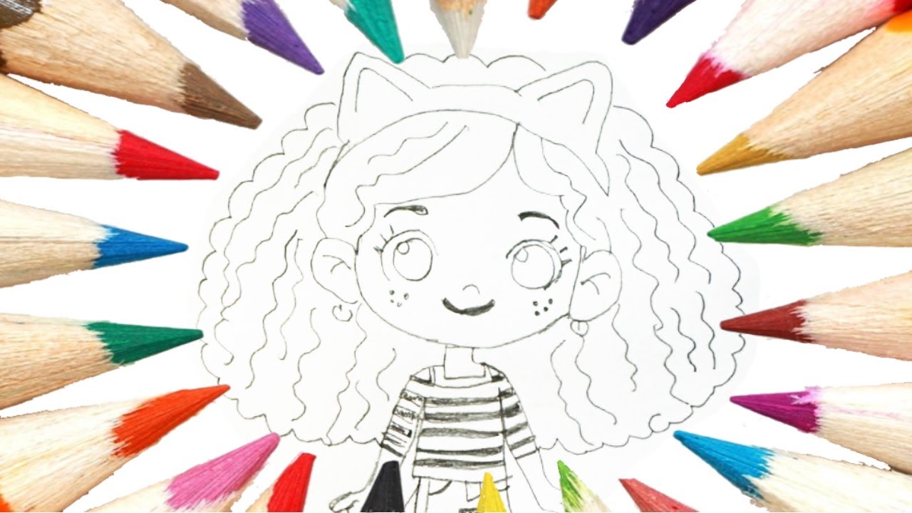 How To Draw Gabby From Gabby's Dollhouse ️ - YouTube