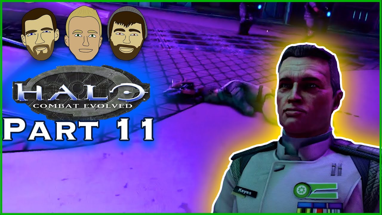 PRESIDENT IS DOWN!! Halo 1 (Co-op) Master Chief Collection Part 11 ...
