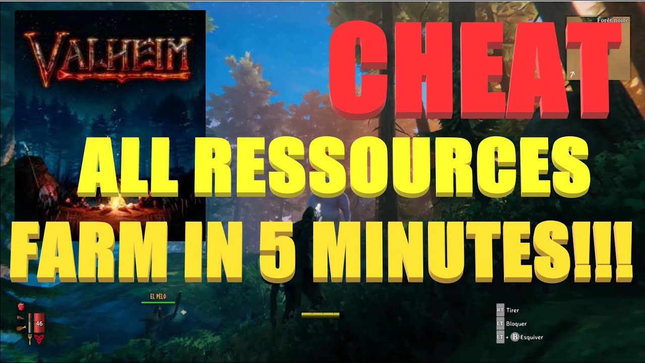 Cheat Valheim all ressources full en moins de 5 minutes !!!! - YouTube
