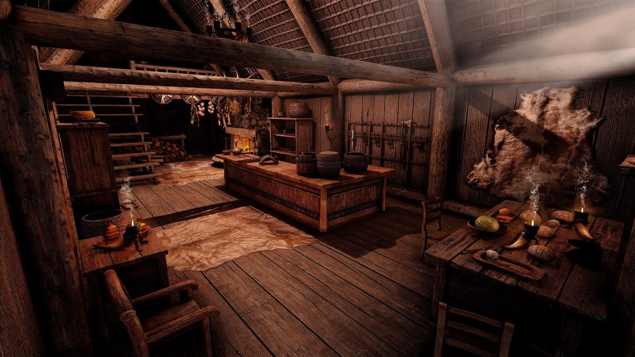 Skyrim INVICTA 4K Ultra Modded Gameplay Showcase - Modlist Interiors ...