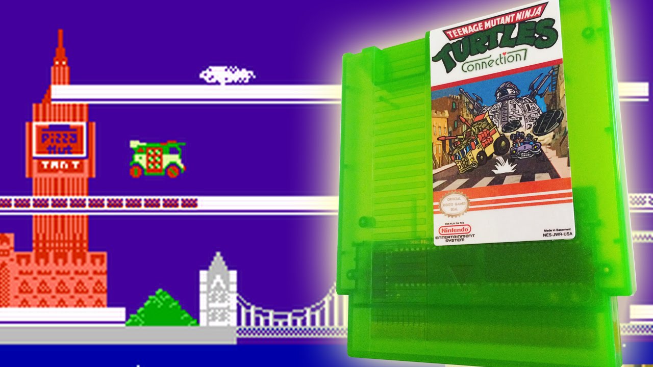 New TMNT NES Game! TMNT Connection by Rigg'd Games - YouTube
