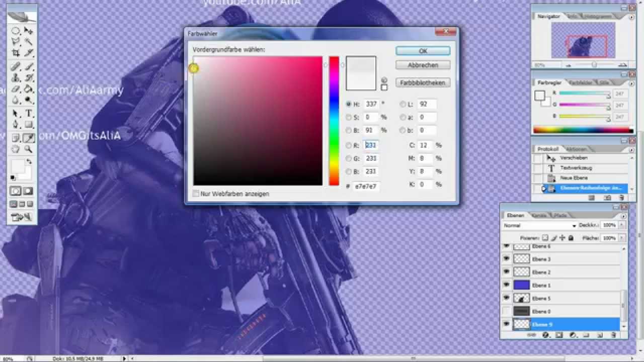 How to make a AliA Youtube Banner - YouTube