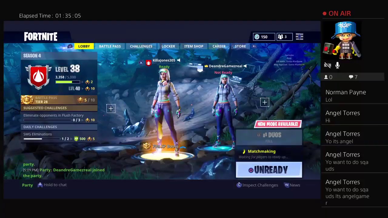 Fortnite GamePlay / Live GamePlay - YouTube
