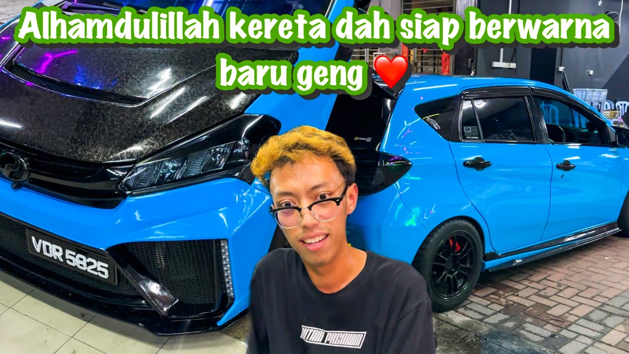 WARNA BARU PERODUA MYVI G3FL AWOKDEW SUDAH SIAP | FENDY MOJO BELANJA ...
