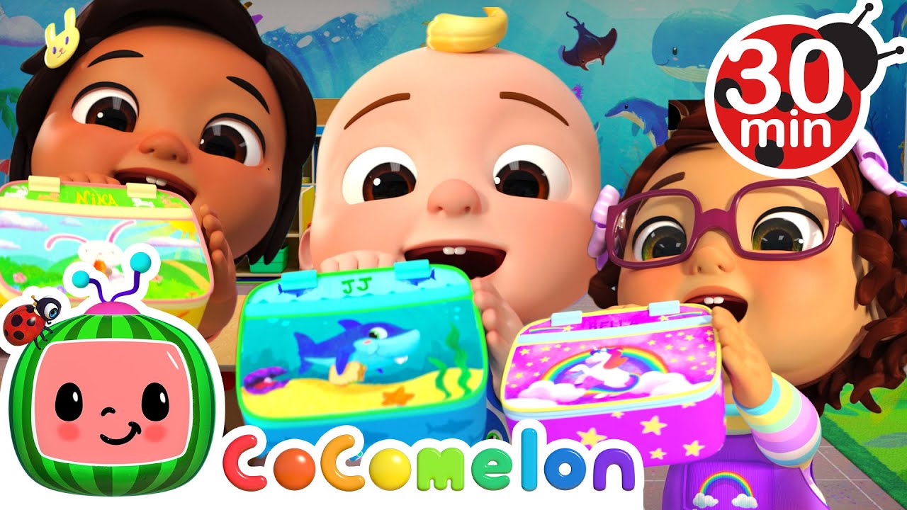 Lunchbox Song | Little Angel & Cocomelon Nursery Rhymes - YouTube
