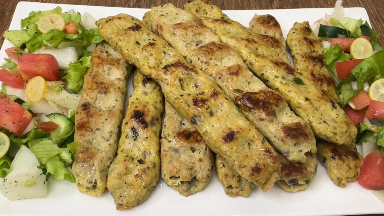 Chicken Seekh Kabab Recipe By Aamir | Seekh Kabab Recipe | Turkish ...