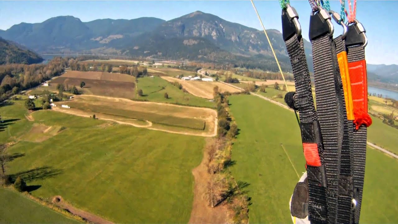 Paragliding Mount Woodside - YouTube