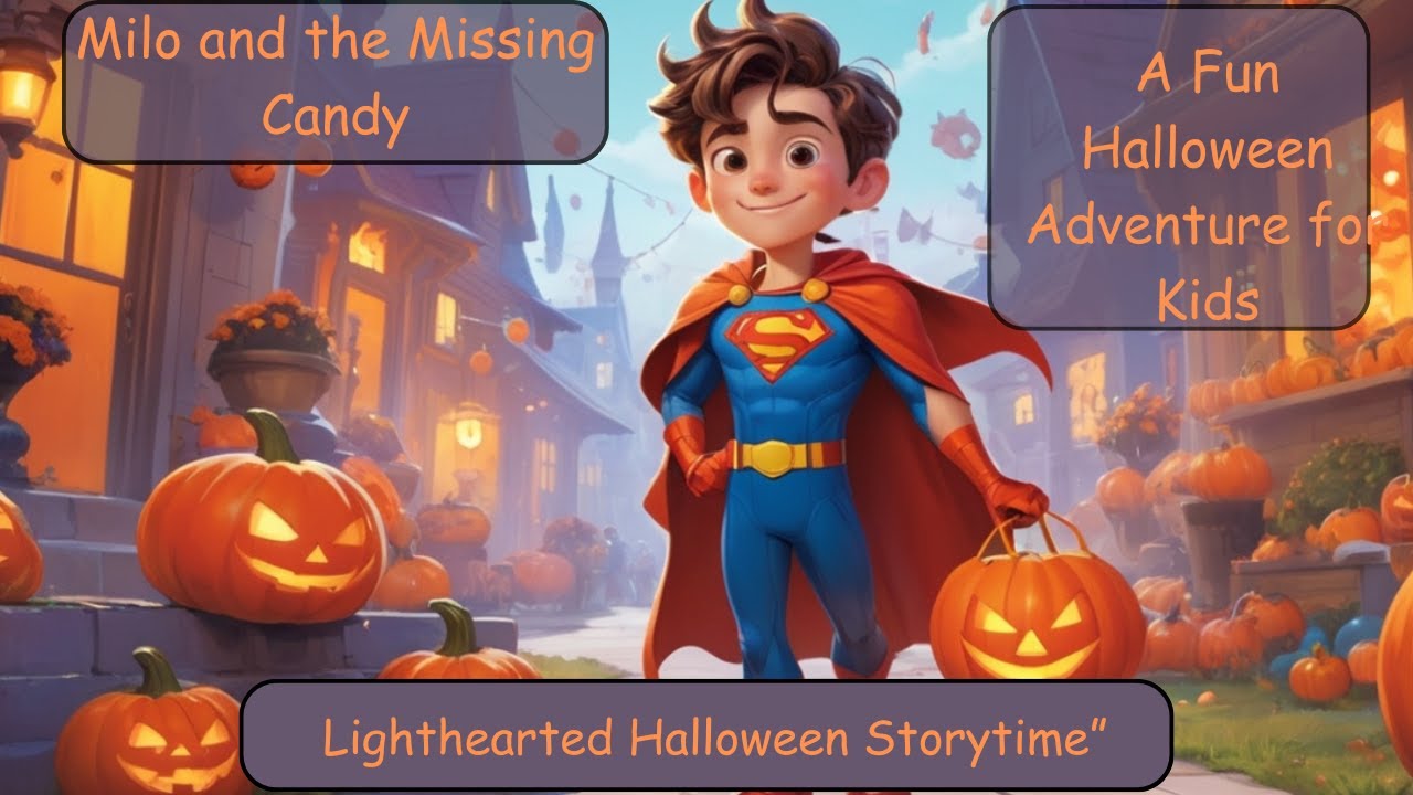 Milo and the Missing Candy: A Fun Halloween Adventure for Kids ...