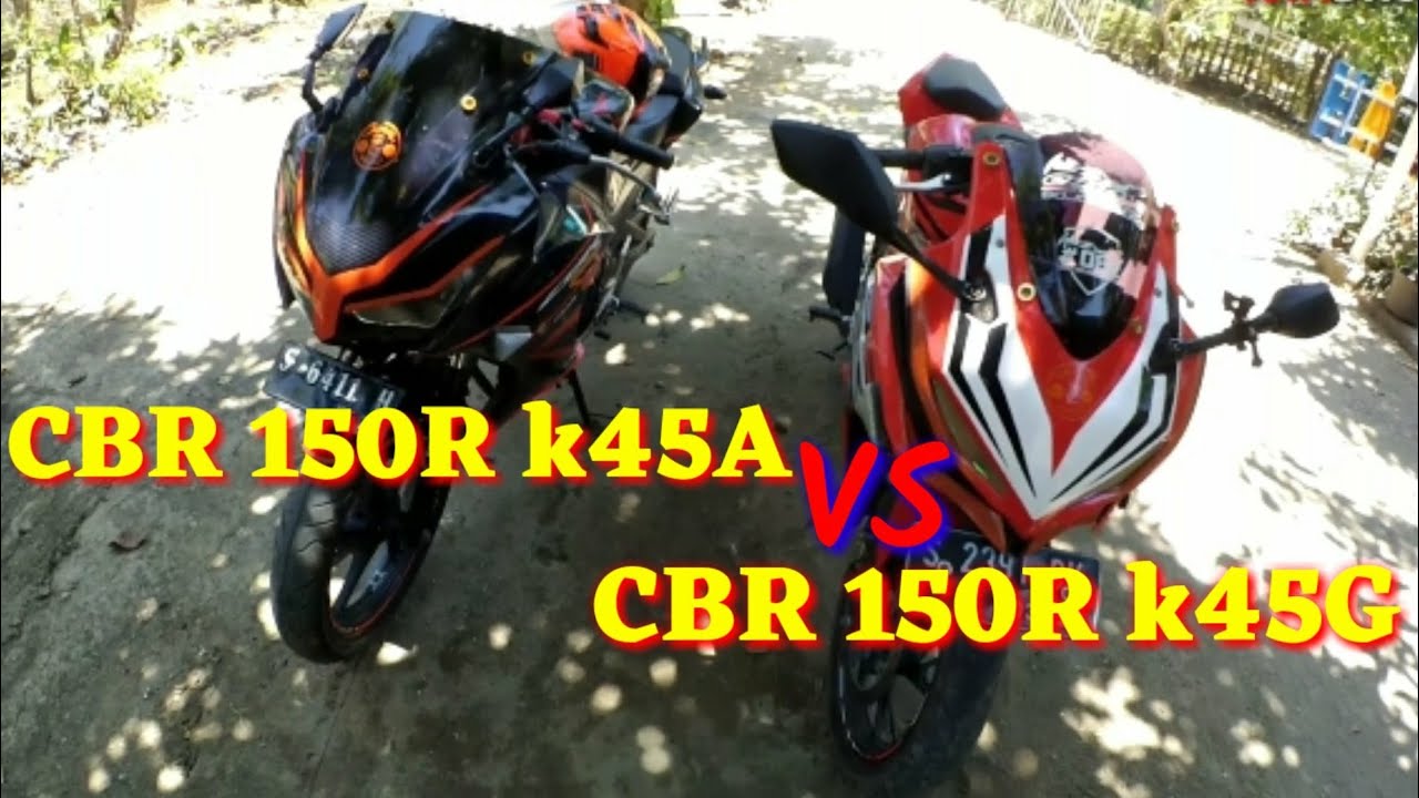 Review Cbr 150r K45g Dan Cbr 150r K45a | Motovlog Bojonegoro - YouTube