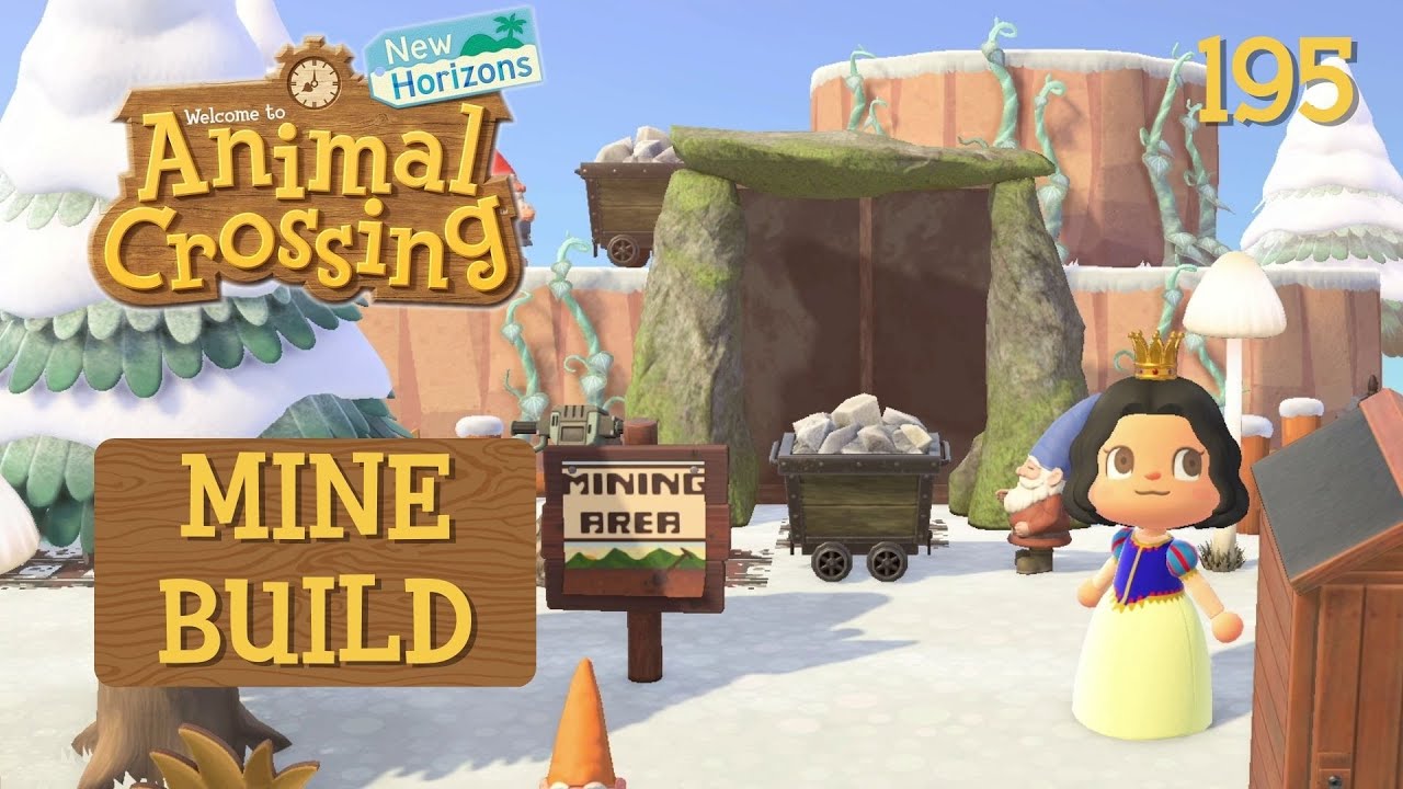 MINI MINING TOWN | ACNH Speed Build | Animal Crossing: New Horizons ...