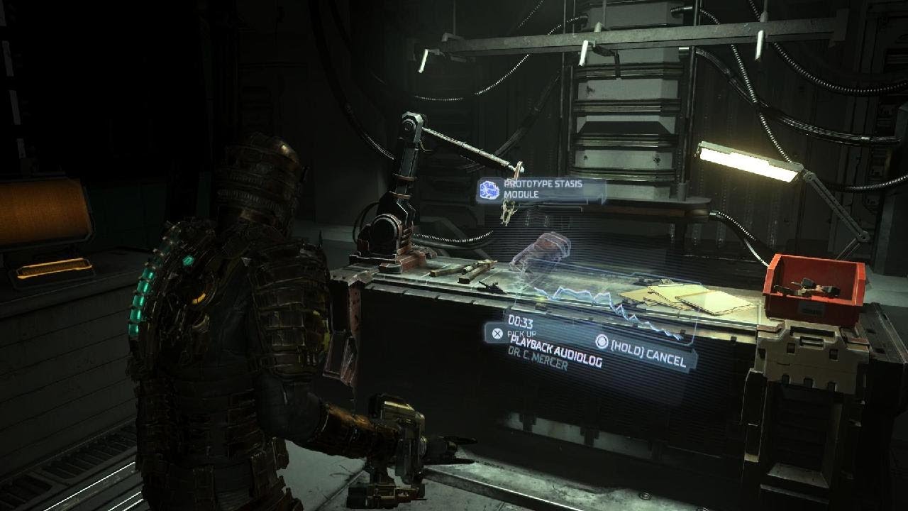 Prototype Stasis Module Dead Space - YouTube