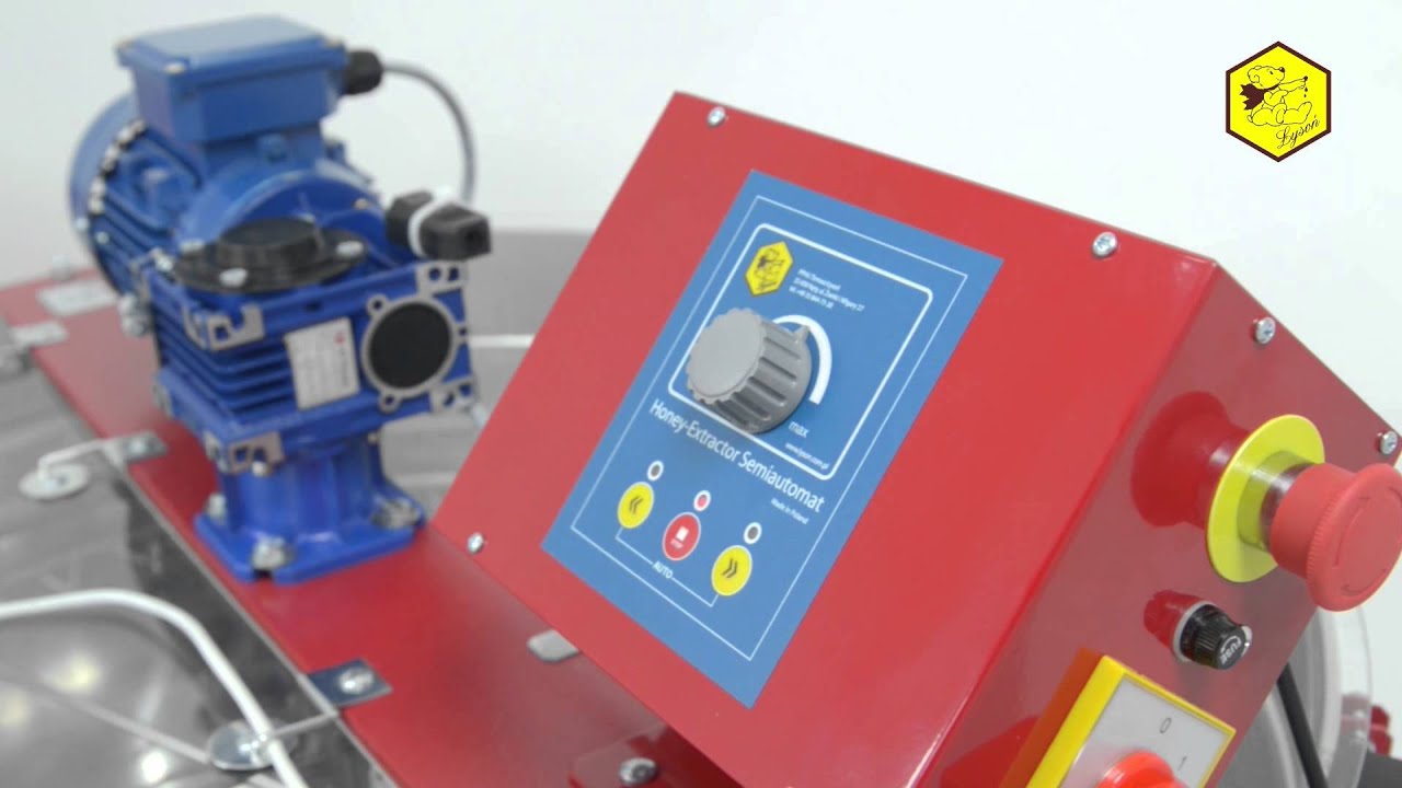 Radial and Cassette honey extractors LYSON Tomasz Łysoń - EN - YouTube