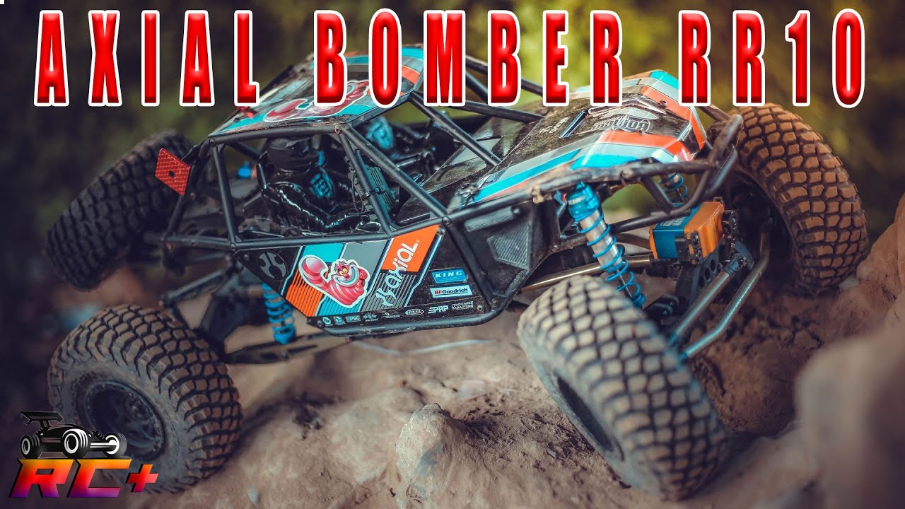 RC Action - Axial Bomber RR10 Run on Track - RC Plus - YouTube
