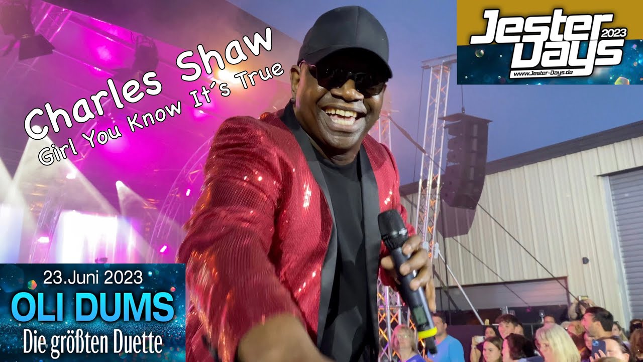 Charles Shaw - Girl You Know It´s True - YouTube