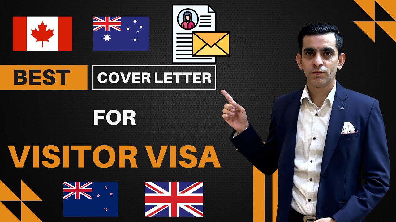 How to Make Cover Letter for Visitor Visa - YouTube