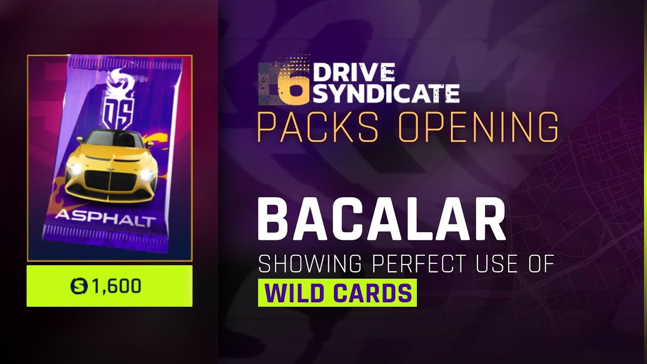 Asphalt 9 Drive Syndicate 6 - BENTLEY BACALAR Packs Opening & Using ...
