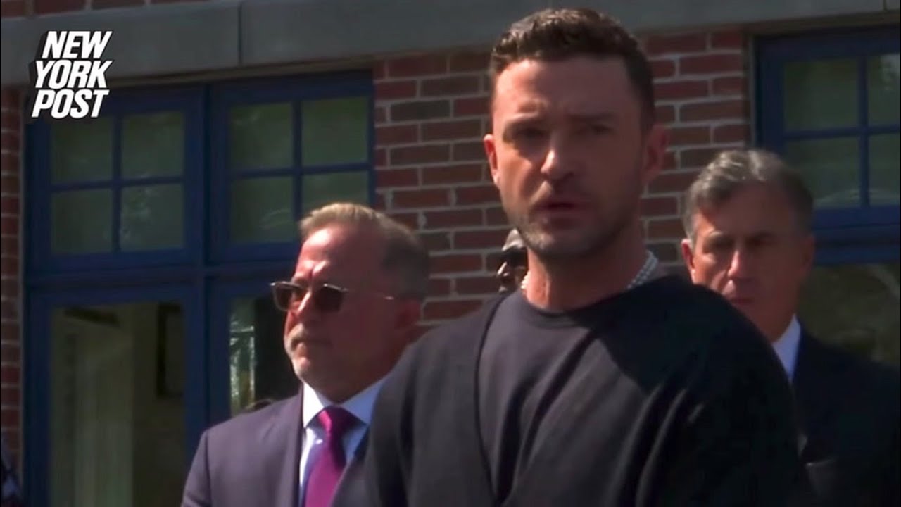 Justin Timberlake apologizes outside courthouse after taking plea deal ...
