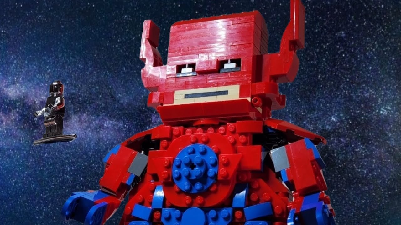 Lego Marvel Comics Custom Galactus Moc - YouTube