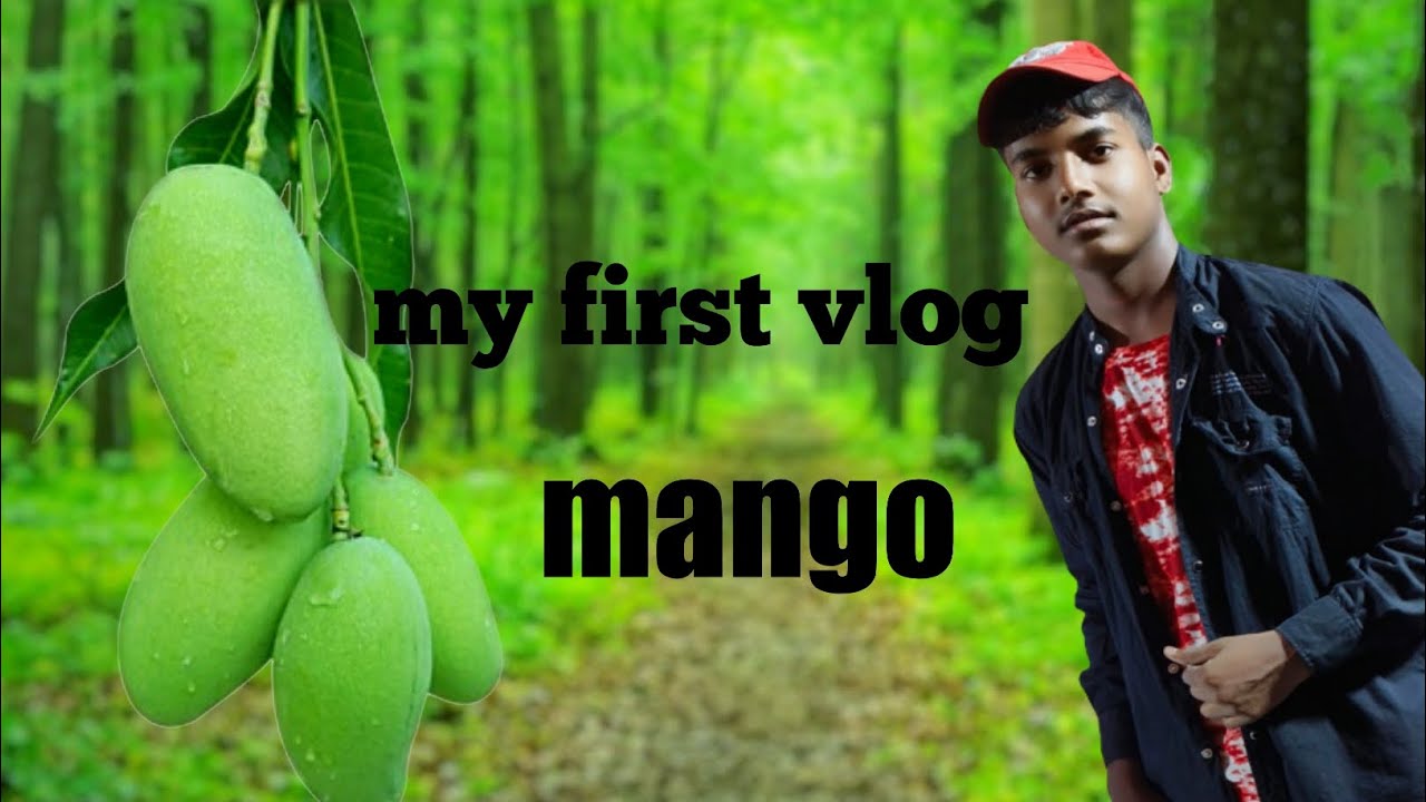 my first vlog || green mango video viral reels || tikola mango - YouTube