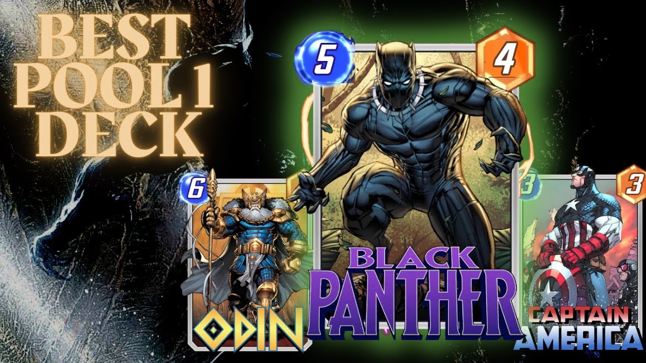 Marvel Snap: BEST BLACK PANTHER DECK Pool 1 - YouTube
