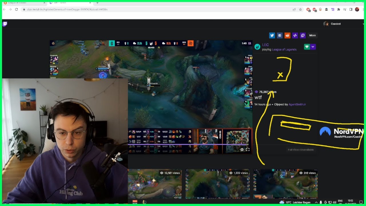 Caedrel Reveals Crazy Way Pros Warm-Up - YouTube