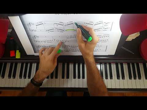 PİYANO DERSİ -58- RE MAJÖR