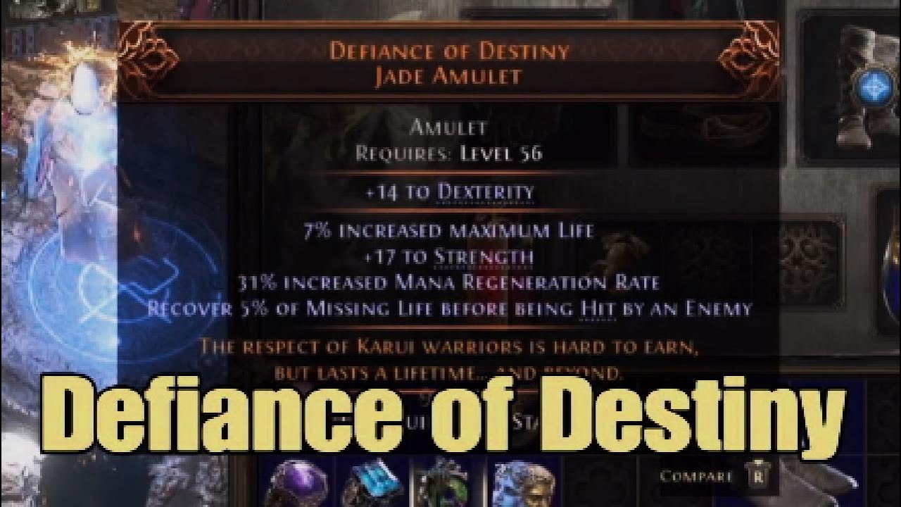 Path of Exile 2 Defiance of Destiny Drop T0 Unique Nerfed Into Oblivion ...