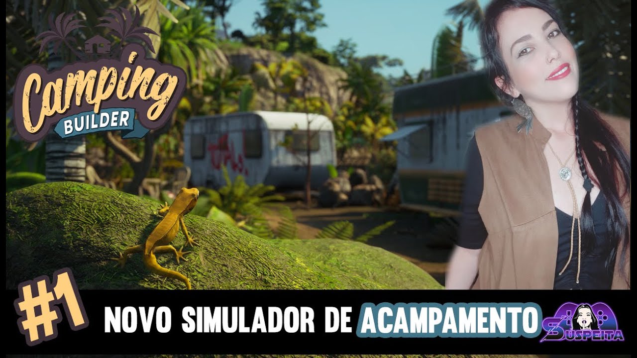 CAMPING BUILDER - Um simulador de acampamento - Gameplay PTBR - YouTube