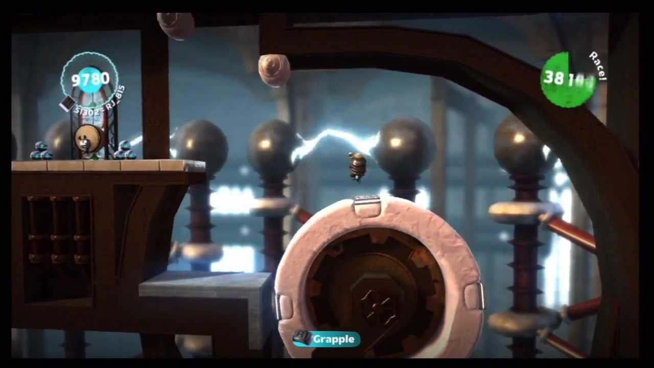 LittleBIGPlanet 2 (720p HD) Walkthrough Part 42 - Death By Shockolate ...