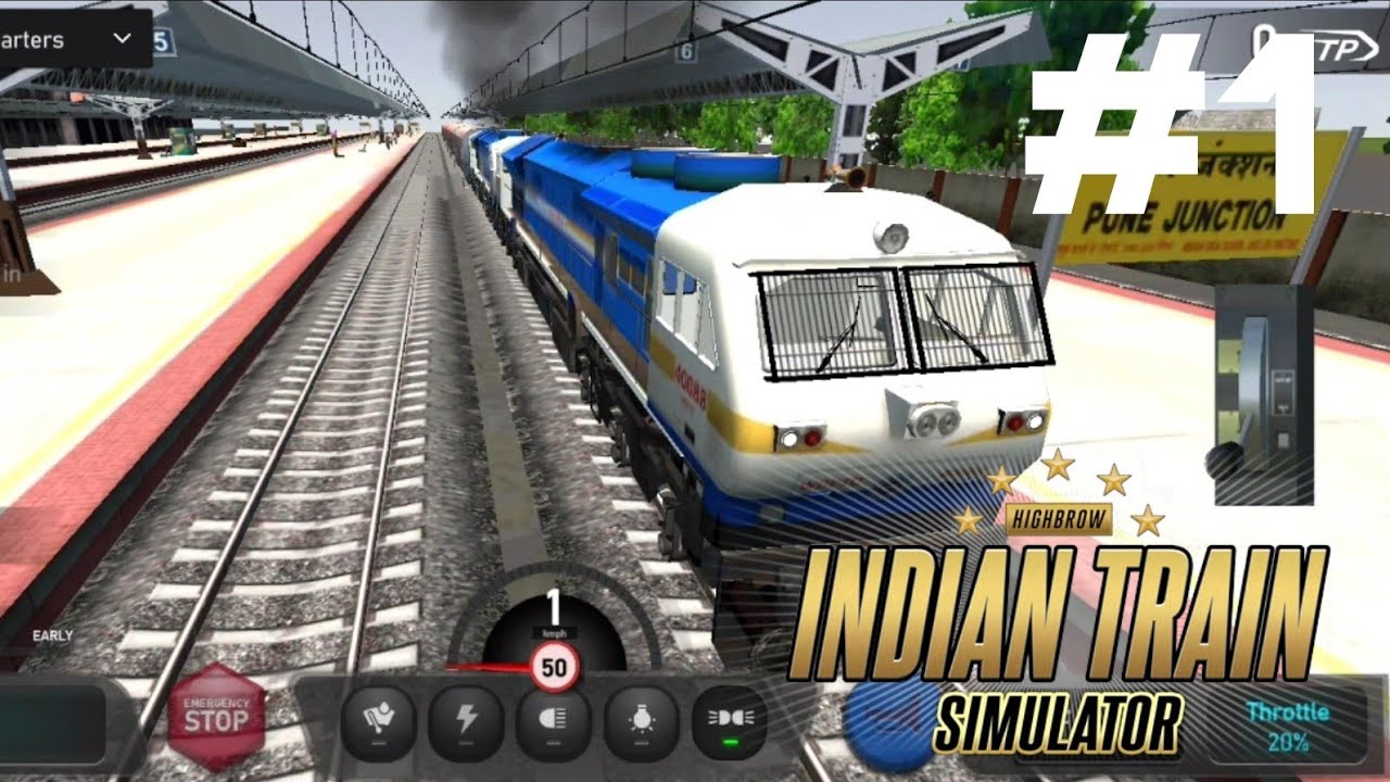 Indian Train Simulator [WDP-4 walkthrough] - YouTube