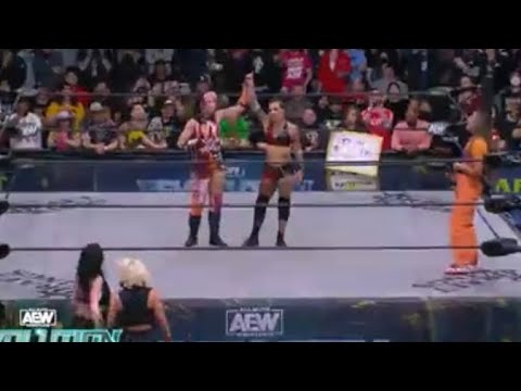 AEW Revolution 2023- Jamie Hayter Vs. Saraya Vs. Ruby Soho (Women’s ...
