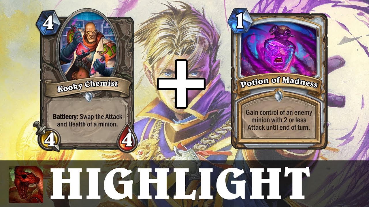 Sick Kooky Chemist + Potion of Madness Play in the Arena - YouTube