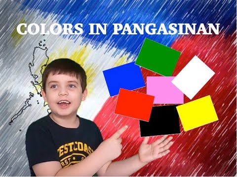 Learning to say colors in Pangasinan - YouTube