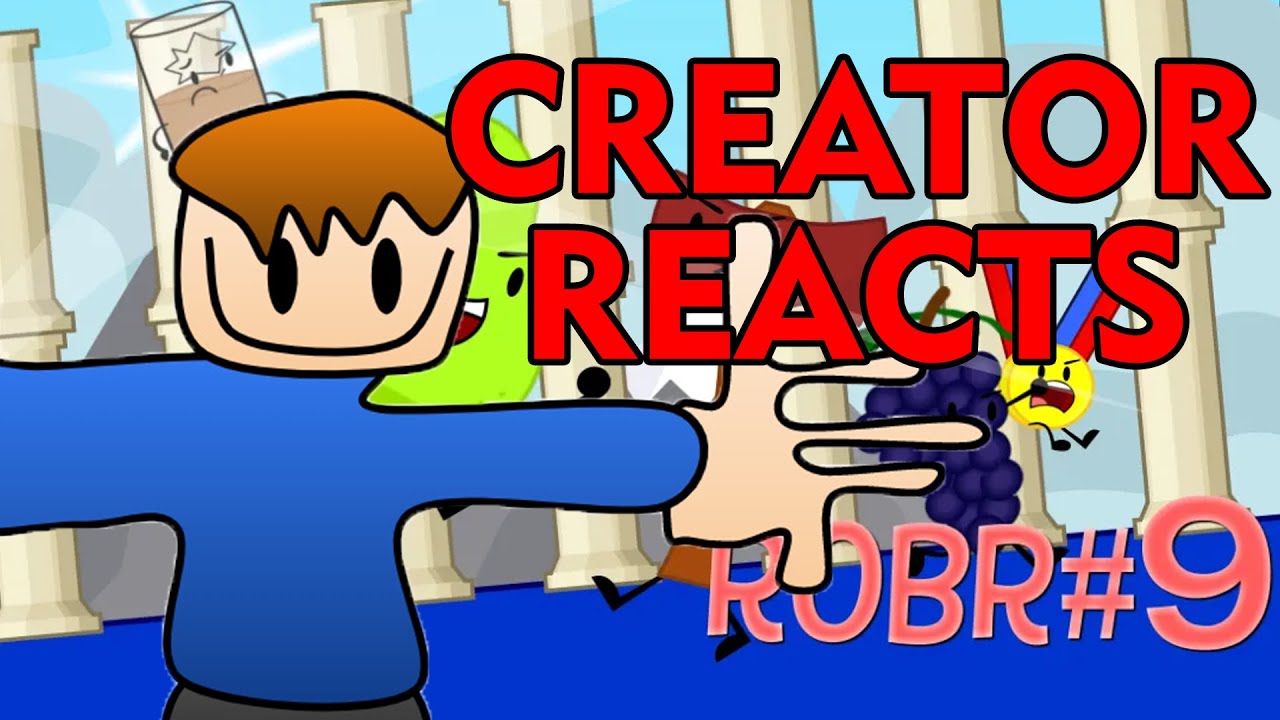 THE CREATOR OF ROBR REACTS TO RANDOM OBJECT BATTLE ROYAL EPISODE 9 ...