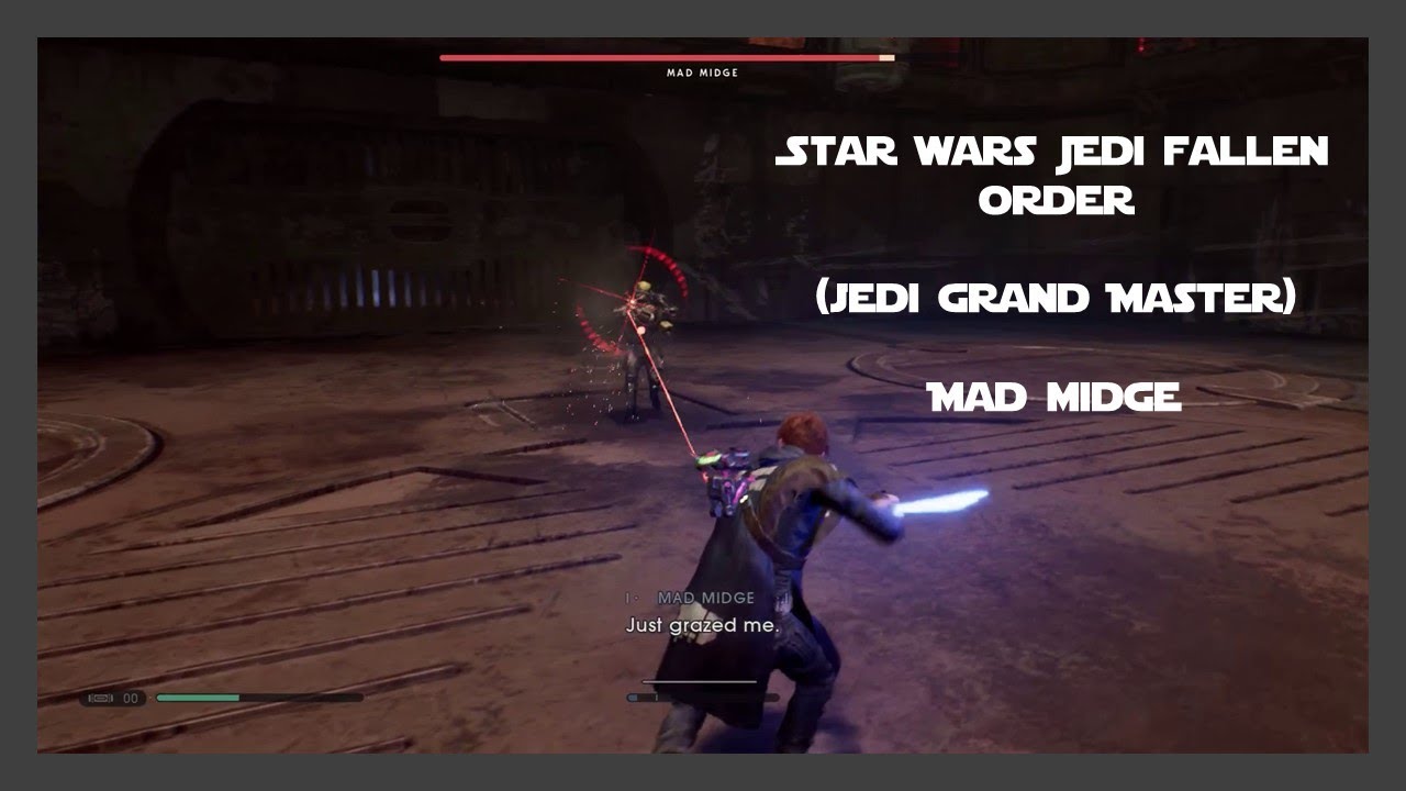 Star Wars Jedi Fallen Order (Jedi Grand Master)- Mad Midge - YouTube