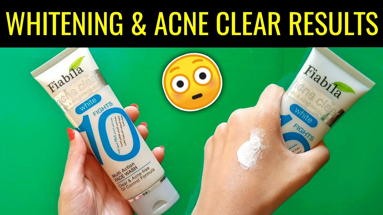 Fiabila Face Wash | Acne Clear Face Wash | Whitening | 10 In 1 Oil ...