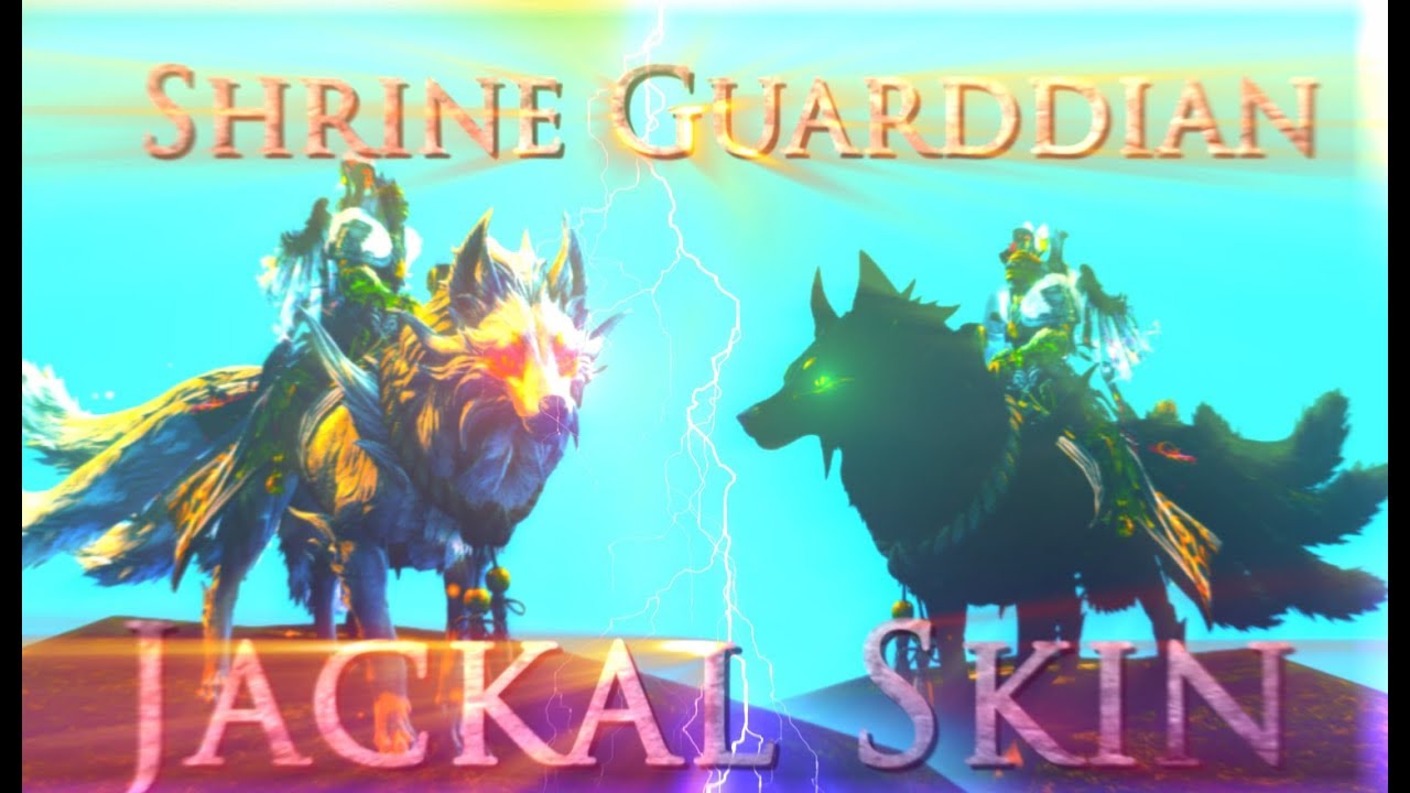 Guild Wars 2 Shrine Guardian Jackal Skin (2000 gems) - YouTube