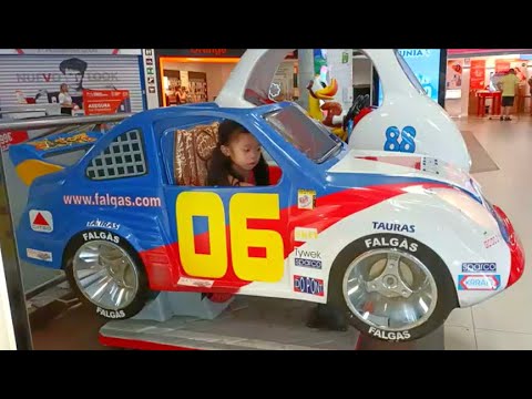 Falgas Citgo Race Car Kiddie Ride Coin Operated - YouTube