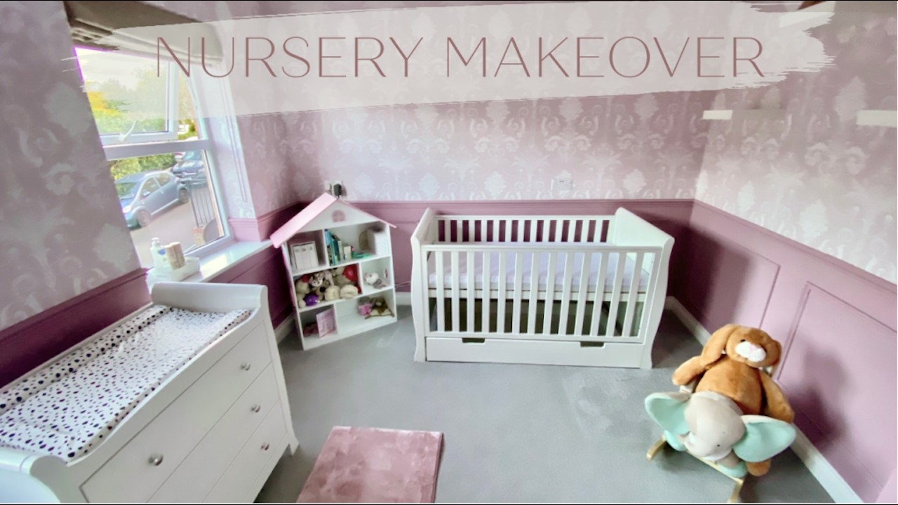 A WEEK IN THE LIFE WITH A NEWBORN | NURSERY MAKEOVER - BABY GIRL ...