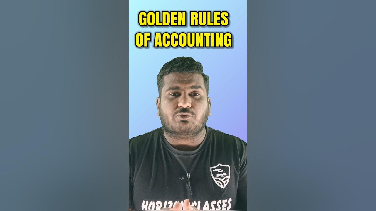 Golden Rules of Accounting #goldenrules #accounting #shorts #viral #horizonclasses #goldenrule ...