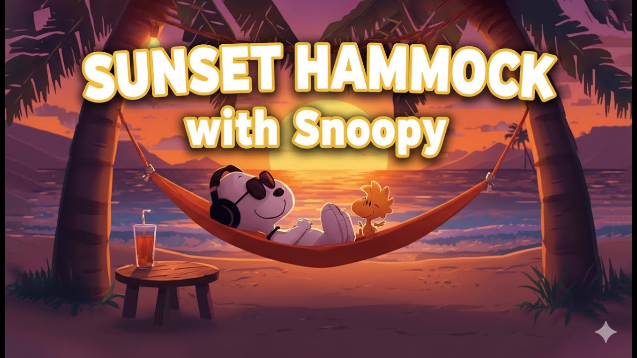 Chill with Snoopy – Sunset Jazz for Peaceful Moments - YouTube