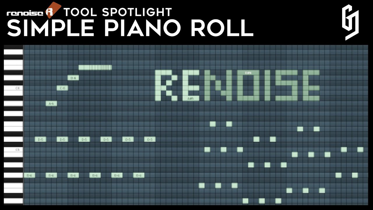 Renoise Tool Spotlight - Simple Piano Roll - YouTube