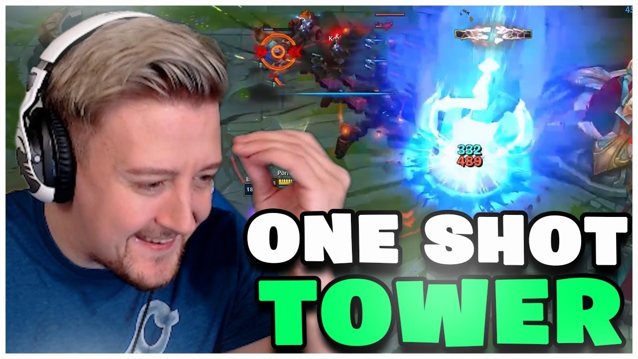 ONE SHOT TOWER | Best Of Stream Highlight Perrick | LoL - YouTube